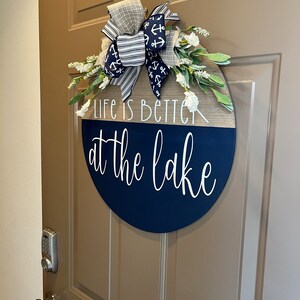 Penn State Wreath Penn State Sign Penn State Door Hanger - Etsy