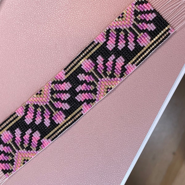 Bead Loom Pattern AZURE Design - Loom Bracelet - PDF Instant Download ...