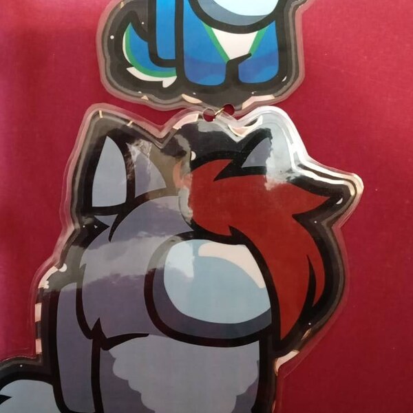 Custom Furry Among Us Badges - Etsy