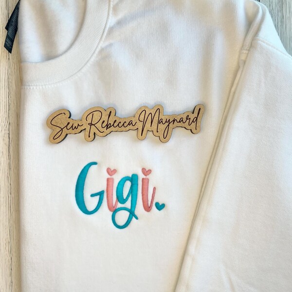 Gigi Embroidery Design, Grandma Gift Machine Embroidery Design, 3 Sizes ...