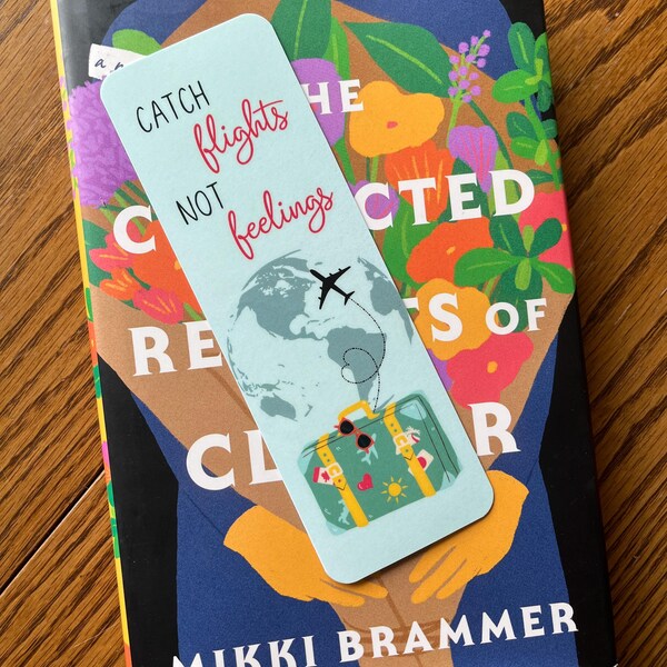 Choose What Helps Your Heart Bloom Bookmark | Handmade Bookmarks ...