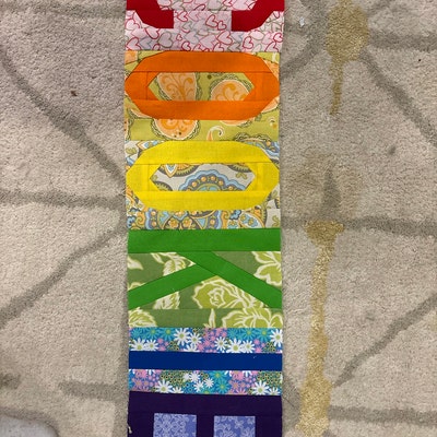 6-inch Alphabet FPP, Foundation Paper Piecing, Pattern, Quilt Blocks ...