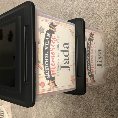 Personalized School Memory Box Printable Kit, DIY School Keepsake Kit ...