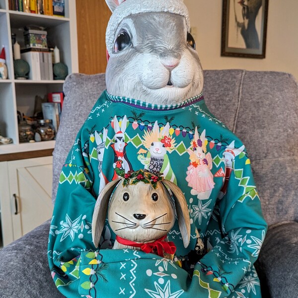 Gothic Bunny Rabbit Anatomy Skeleton Mug | Witchy Dark Academia ...