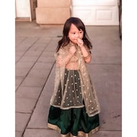 Buy Kids Lehenga Choli Dupatta Indian Designer Ethnic Girls Online in ...