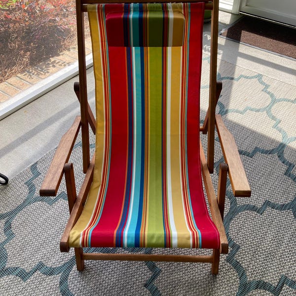 Sunbrella Beach Chair Sling - Etsy