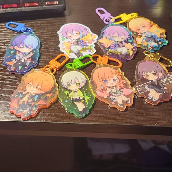 Project Sekai Keychains / Charms - Etsy