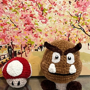 CROCHET PATTERN BUNDLE Goomba & Mario Bros Mushrooms Pdf File English ...