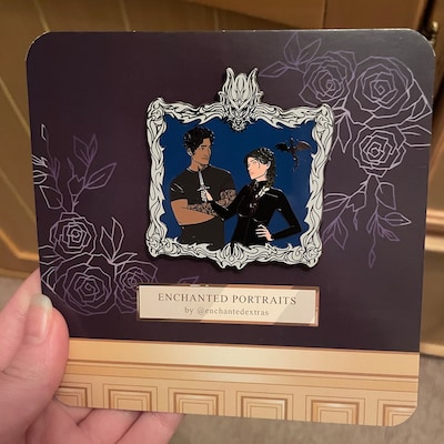 5x7 Feysand Art Print ACOTAR Couples Art Fan Art Feyre and Rhysand Bookish Bookish Merch SJM ...