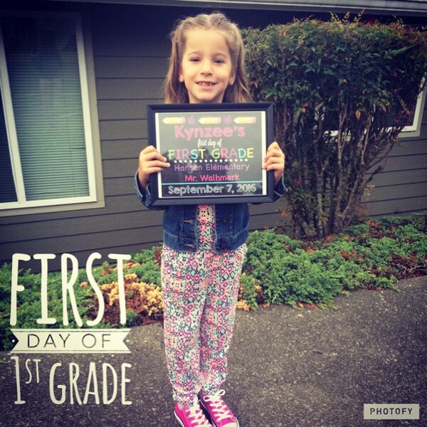First Day of Preschool Sign - PRESCHOOL SIGN - Preschooler - First Day ...