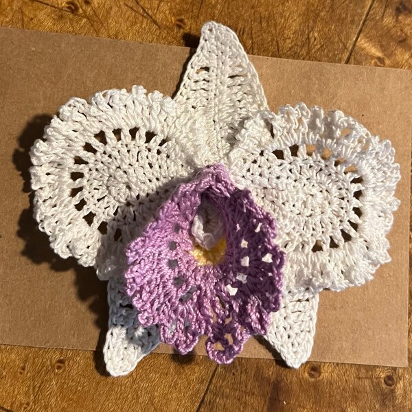 Pattern Passion Flower 3d Crochet Photo Tutorial for Making Bouquet and Decoration Clothes ...