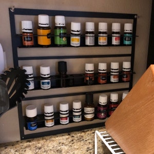 Essential Oil Storage, Display, Holder, Case, Organizer, Rack, Holds 24 ...