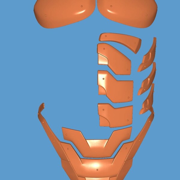 Ironman Mk6 Armor Helmet - Costume Suit for Cosplay - STL 3D Print ...