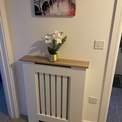 Oak Top Custom Radiator Cover - Etsy UK