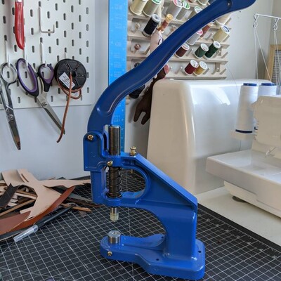 Hand Press Die for Double Caps Rivets Setter Snap Setting Tools for ...