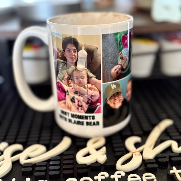 Personalized Photo Coffee Mug With Personalization for Mothers Day Mug ...