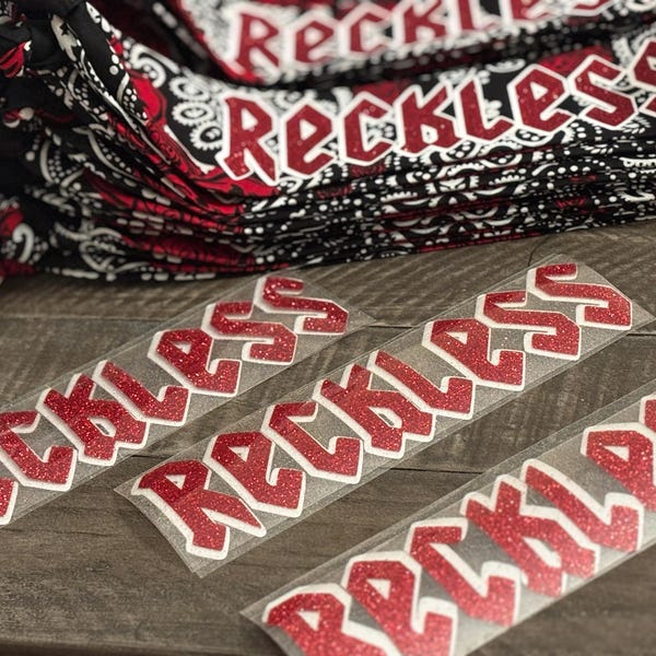 Personalized Bandana With Rhinestones for Cheer, Sports, Dance, Bandana ...