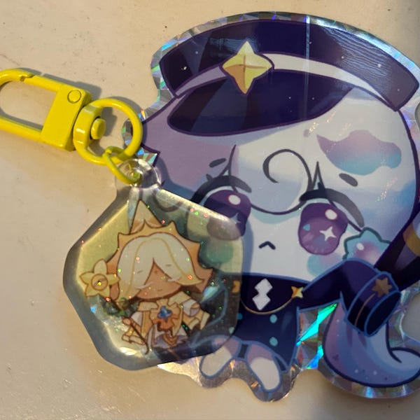 Biscuit Running Charms !! Glittery and Gradient - Etsy