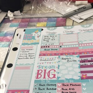Sidebar Checklist, to Do Checklist, Notes Stickers, Erin Condren ...