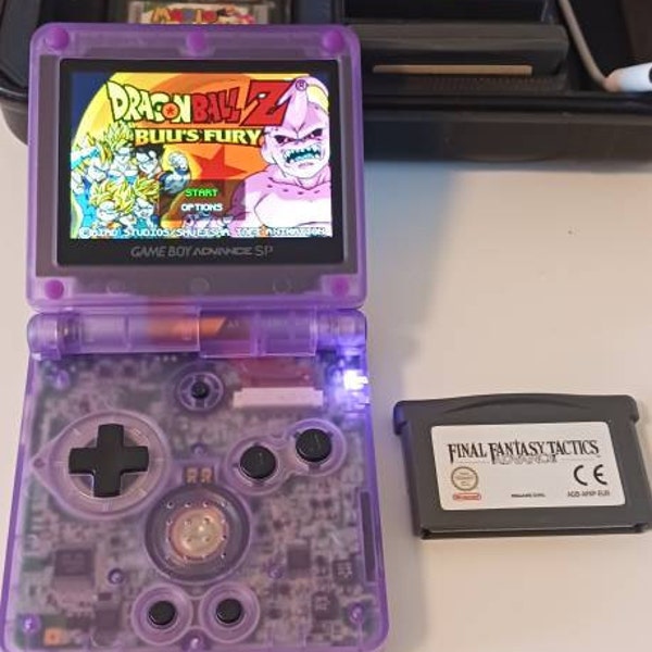 BMO “beemo” Custom Game Boy Advance Gba SP Uv Printed Face With IPS V2 ...