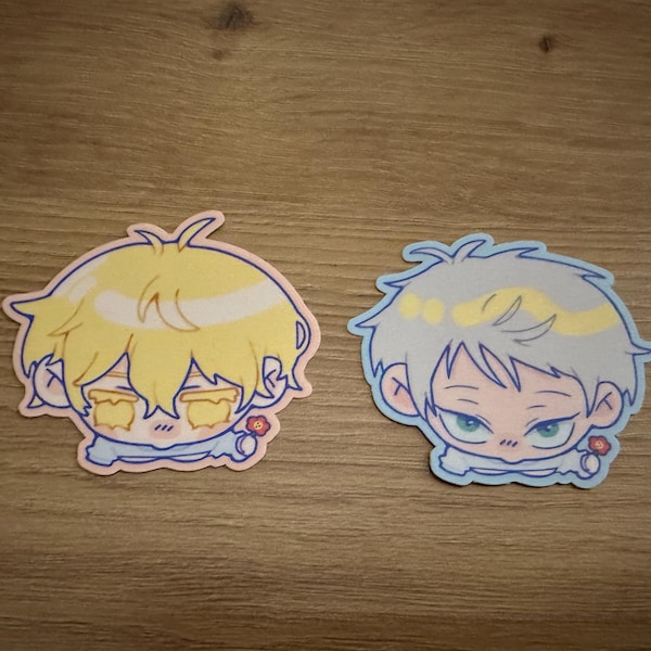Alien Stage (ALNST): Luka and Till Baby Stickers - Etsy