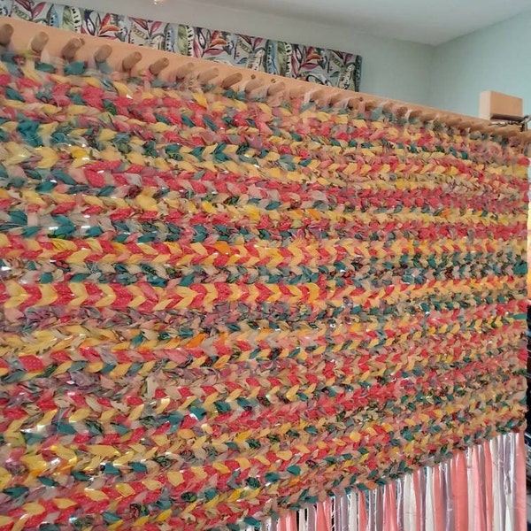 Loom, Big Boy Adjustable Twining Loom With Leg Set, Makes 3' X 5' Rug ...