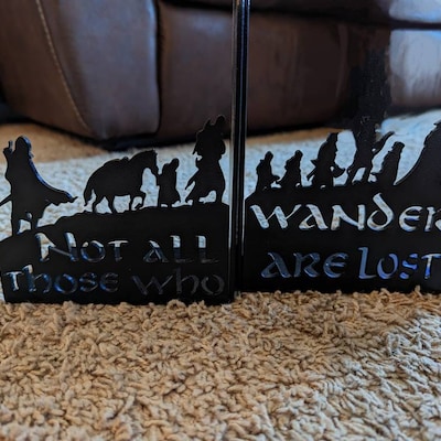 Outlander Bookends, Decorative Bookends, Metal Bookends, Library ...