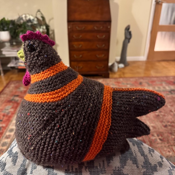 Knitted - Emotional Support Chicken™ Pattern (original and Only Legal ...