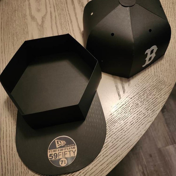 Baseball Cap Box | Hat Gift Boxes | Customized Favor Box | Baseball Hat ...