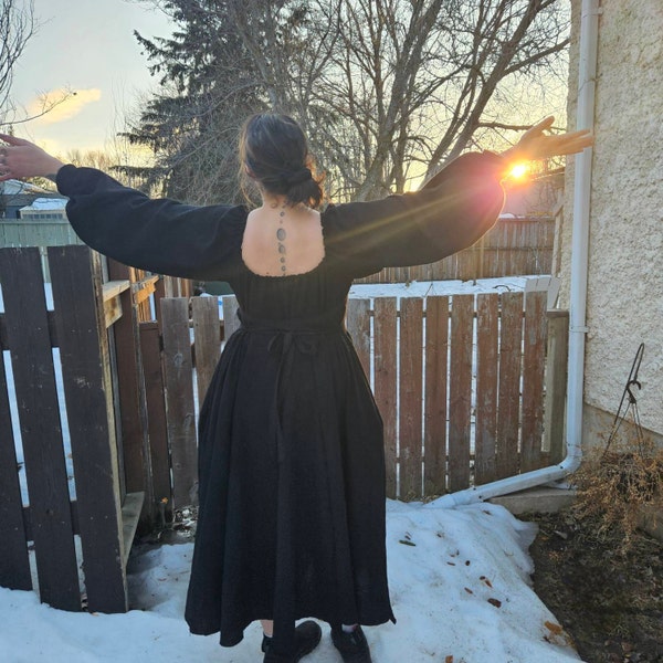 Gerda Big Collar Wrap Dress Digital PDF Sewing Pattern // EU 34-52 US 4 ...