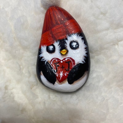 Penguin Pebble Thank You Godparent Gift, Meaningful Keepsake for ...
