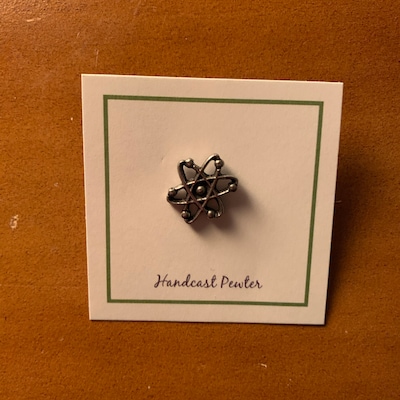 Atom Lapel Pin CC306 Science Pins Atom, Science Teacher, Matter ...