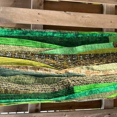 Large Wave Landscapes, Patchwork Tutorial, PDF Tutorial, Instant Download - Etsy