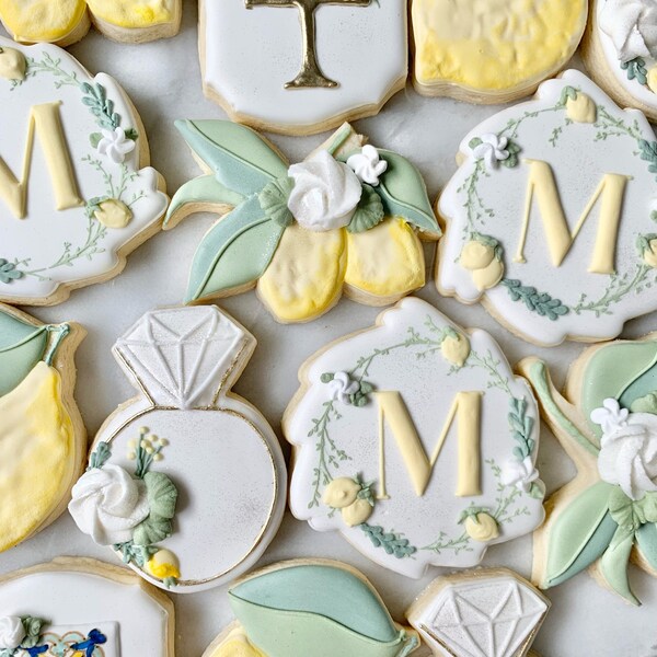 Lemon Royal Icing Transfer Sheets, INSTANT DOWNLOAD - Etsy