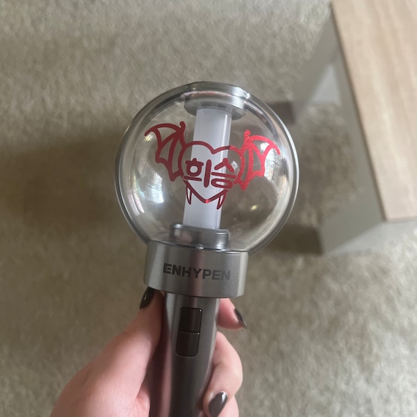 Enha Vampire Bat Lightstick Decal - Etsy
