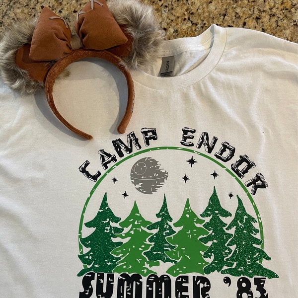 Starwars SVG Shirt Camp Endor Cut File Iron on Cricut Digital Cut File ...