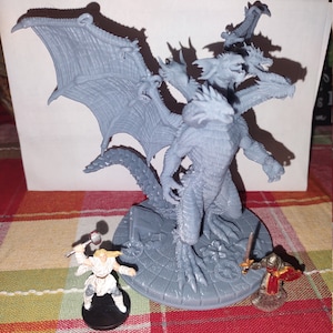 Grey Render Monster Tabletop Miniature Monstrober 2021 | Etsy