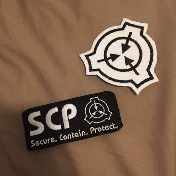 SCP Slogan Patch - Etsy