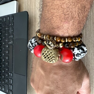 The Krobo Beaded Set - Etsy