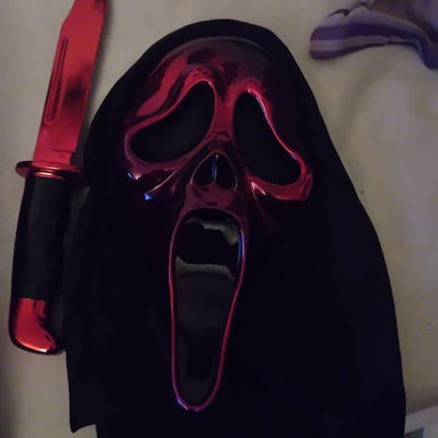 Green Mirror Scream Ghostface Mask - Etsy