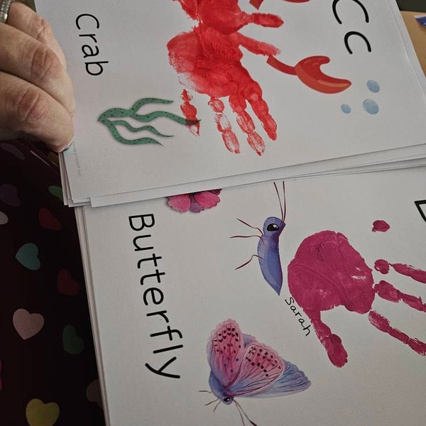 Cutest Ginger Gingerbread Man Footprint Handprint Art Craft / First ...