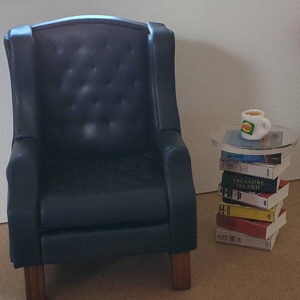 Miniature Stack of Books as a Side Table With or Without a Miniature ...