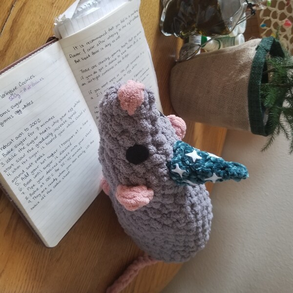 Fatatouille the Chubby Rat CROCHET PATTERN - Etsy