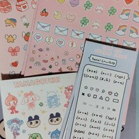 100 Mini Deco Sticker Collection Webcore Stickers Journal Diary ...