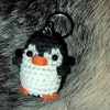 Crochet Penguin Keychain Keyring Mini Penguin - Etsy