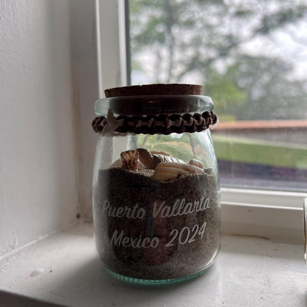 Keepsake Sand Jar - Etsy