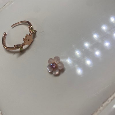 Kuromi Tsum Ring, Natural Amethyst Ring, Black Gold Ring, 925 Silver ...