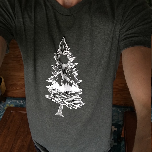 Mens Shirts, PNW Shirt, Graphic Tees, Gift for Men, Nature Shirt ...