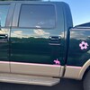Flower Car Decal, Bumper Sticker, Car Stickers, Car Decal, Flower ...