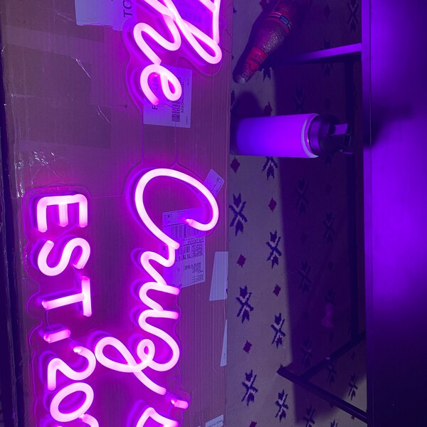 Truly Madly Deeply, Custom Neon Sign, Custom Name Neon Sign, Neon Sign ...